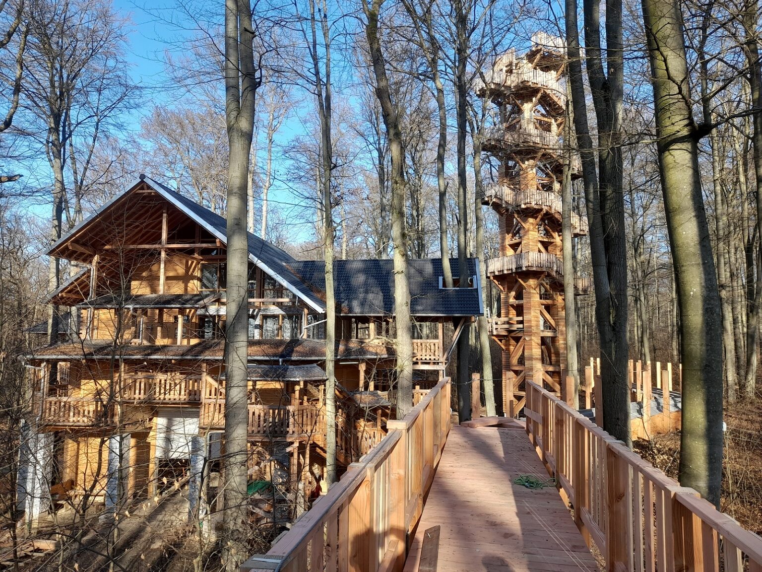 Baumwipfelweg Bad Camberg, 800 Meter lang, 28 Meter hoch